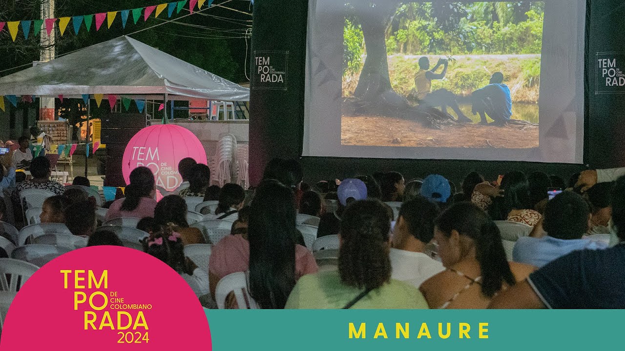 ¡La Temporada de Cine Colombiano 2024 llegó a Manaure, La Guajira!