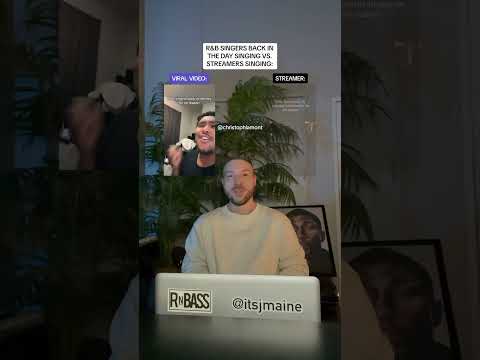 R&B Singing Style Vs. YouTube Streamer Singing #shorts #rnb #streamer