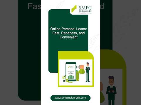 Online Personal Loans: Fast, Paperless, and Convenient | SMFG India Credit