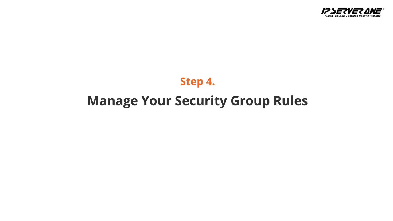IP ServerOne's OpenStack Cloud Tutorial 03
