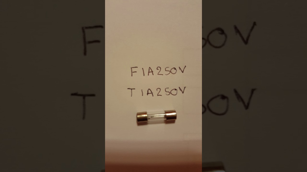 How to read the markings on a fuse