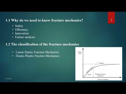 Why do we need to know fracture mechanics and its classification
