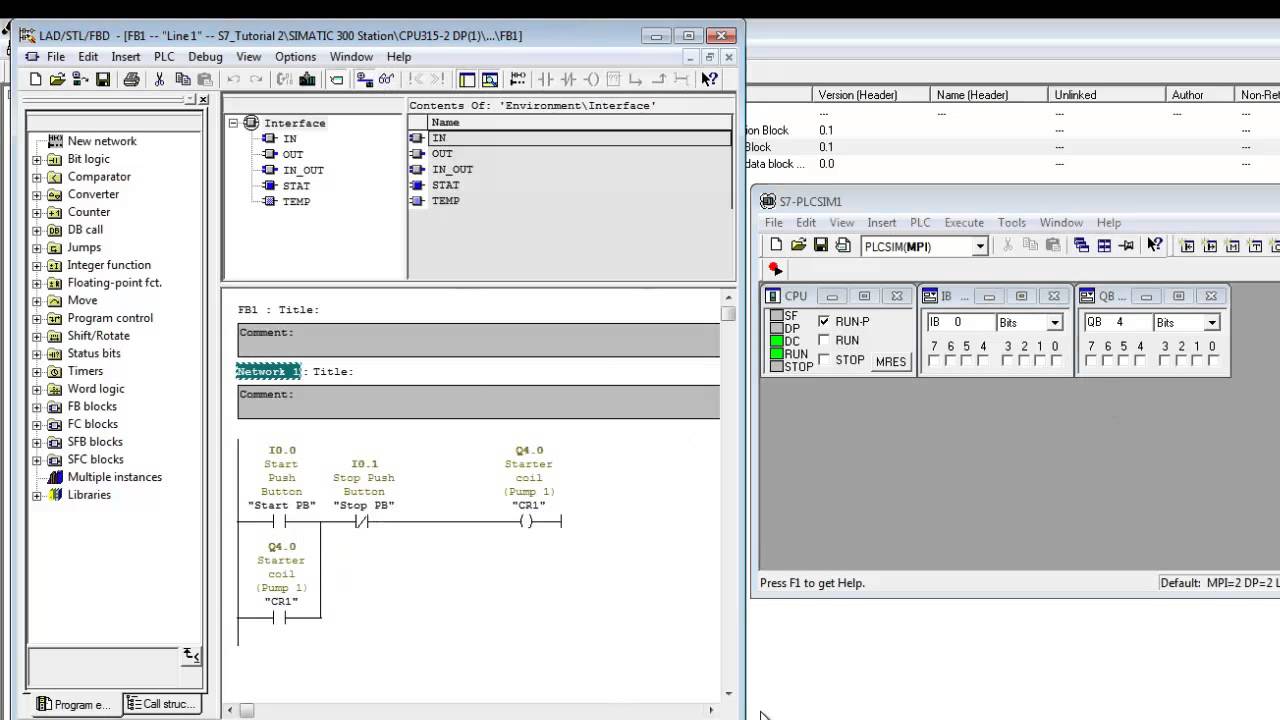 Siemens S7  v5 5 Tutorial 2
