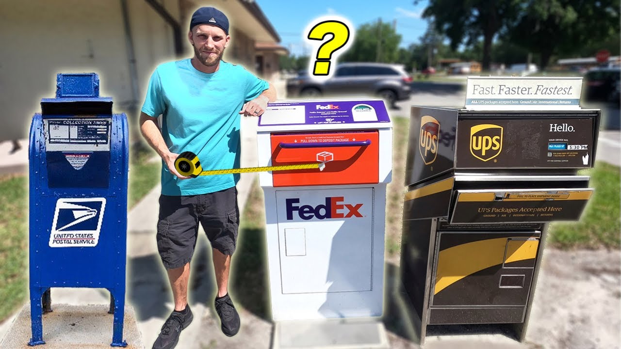 Mail Drop Box Sizes & Dimensions for FedEx, UPS, and USPS Post Office