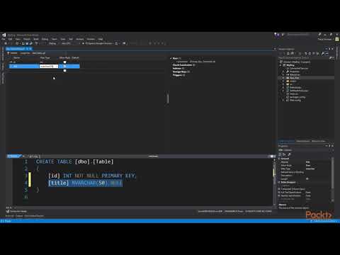 Learn Real World Projects with TypeScript 3 Overview and Creation of a Database Structure ...
