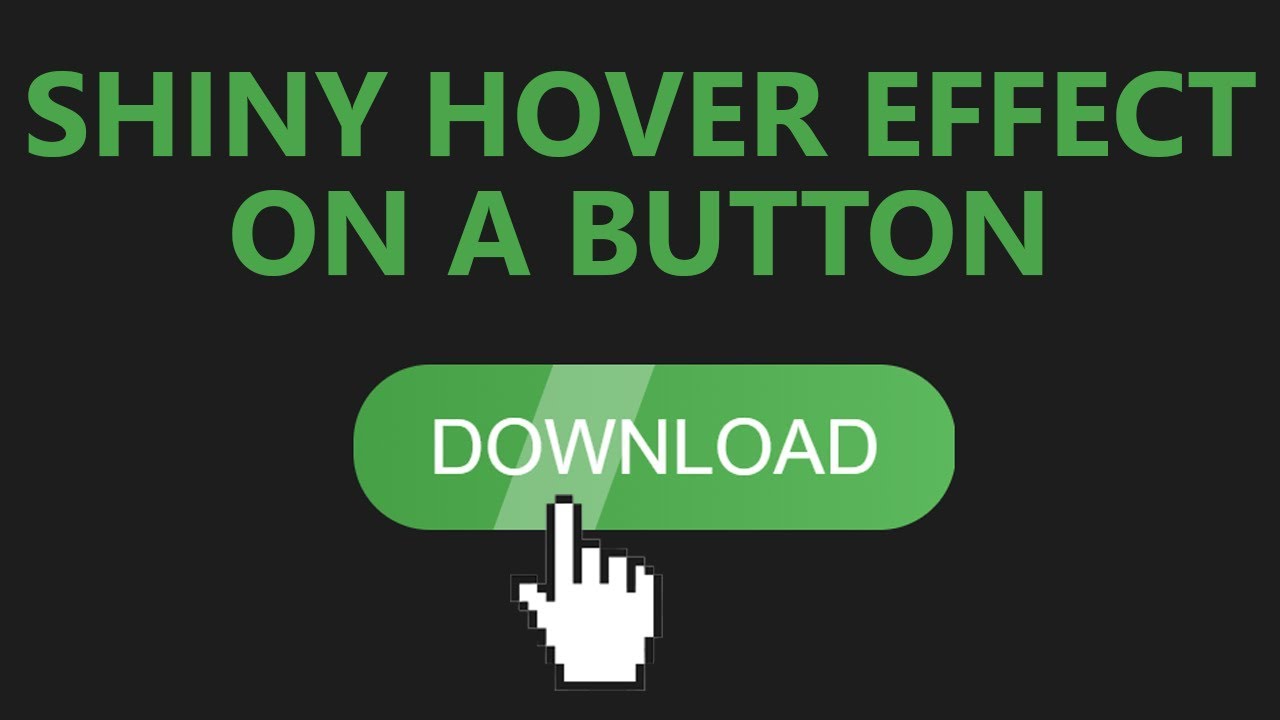 Shiny Hover Effect on a Button