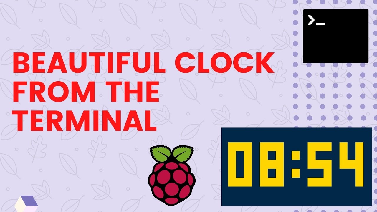 Beautiful clock from your terminal | 👨‍💻 awesome opensource stuff every day