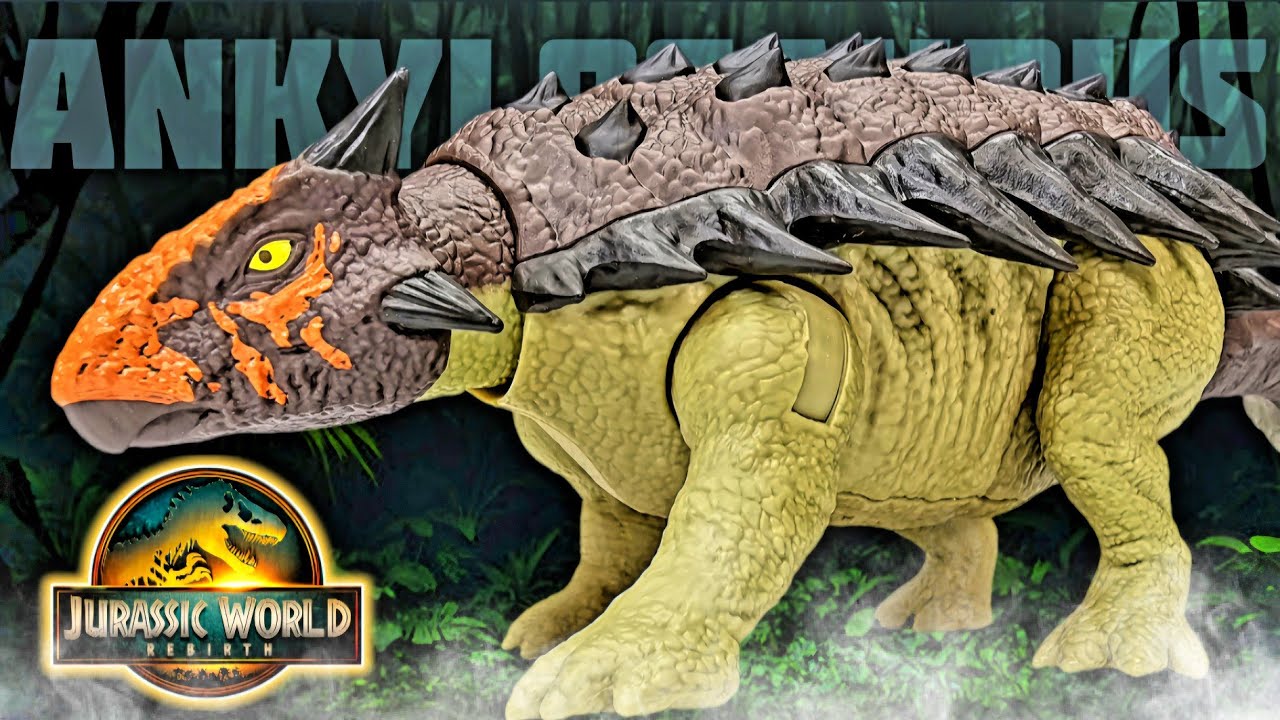 Mattel Jurassic World Rebirth Wild Roar Ankylosaurus Review!!!