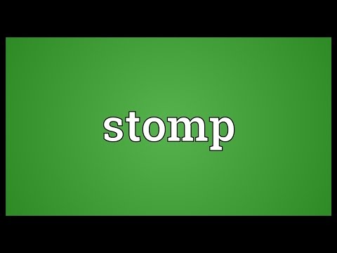 Stomp Meaning