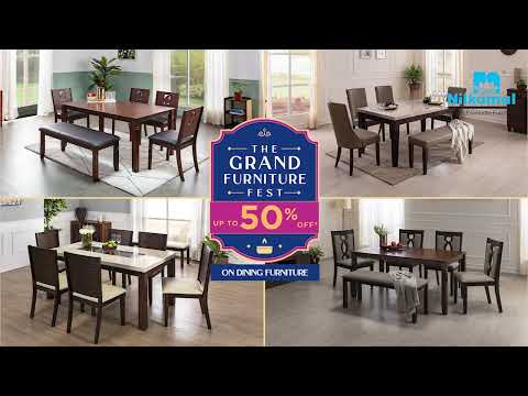 Dining Sets by Nilkamal Furniture! The Great Furniture Fest | Up to 50% off*