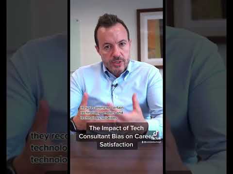 Tech Consulting Bias and Its Impact on Career Satisfaction