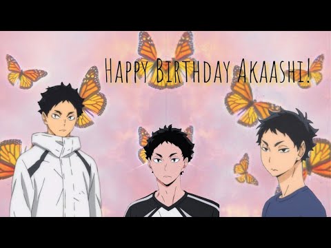 Happy birthday Akaashi! || Akaashi Edit + thanks for 100 subs! ||