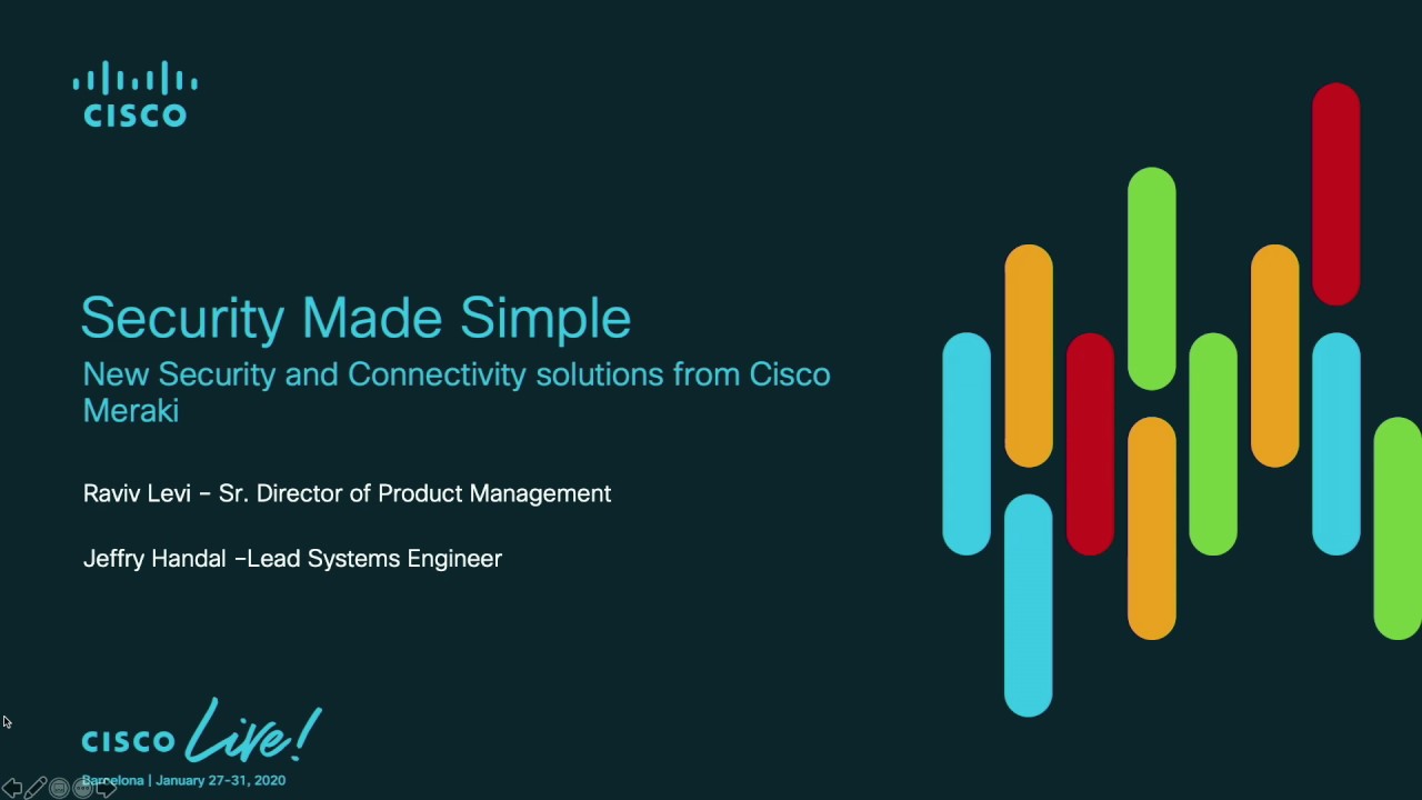 Security Made Simple: New Security and Connectivity Solutions from Cisco Meraki