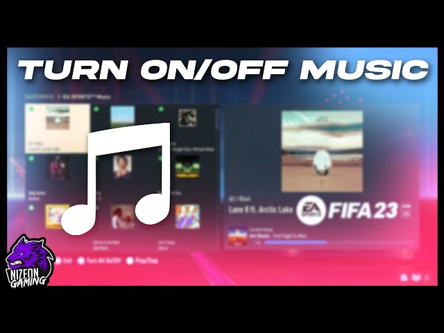 How to change FIFA 23 soundtrack in the game