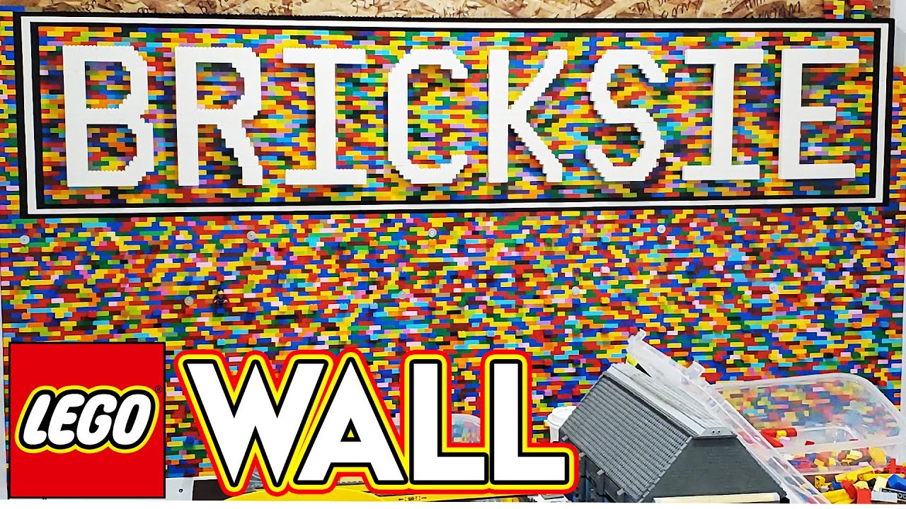Giant LEGO Wall!! EPIC LEGO Room Addition!
