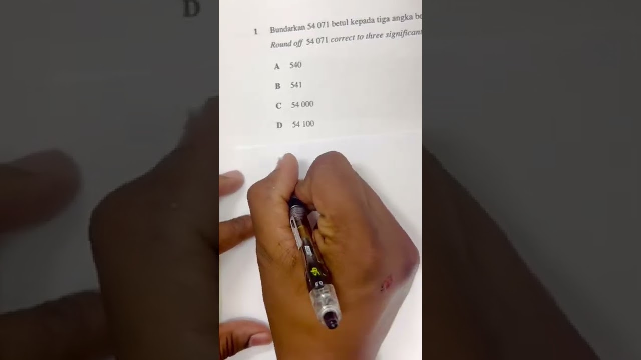 Matematik 3 Angka Bererti (3 Significant figure)