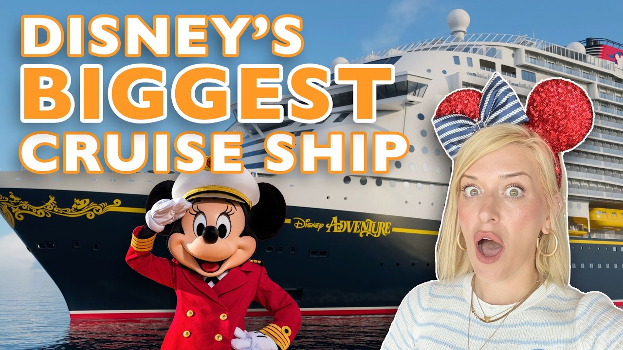 DISNEY ADVENTURE: We Sailed On The NEW Disney Cruise Ship So You Don't Have To | FULL Cruise Review