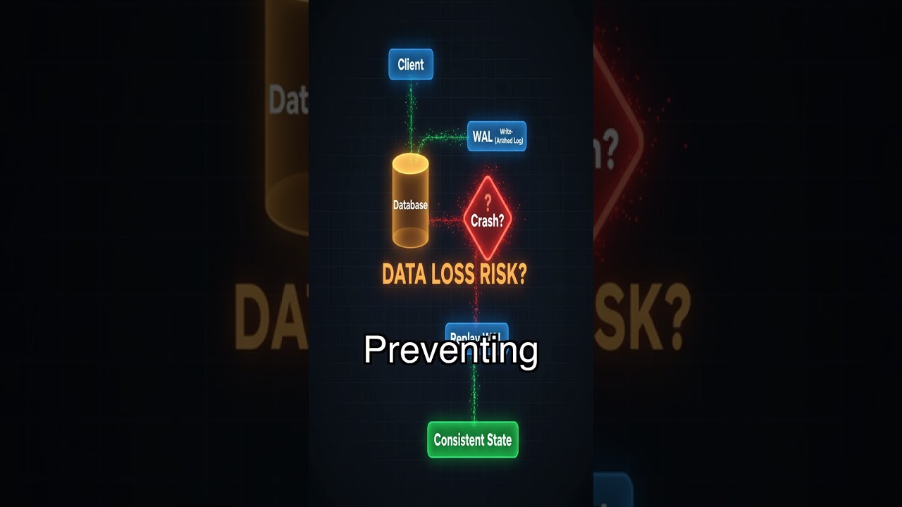 Write-Ahead Logging: Avoid Data Loss! #logging #crashrecovery #transactions