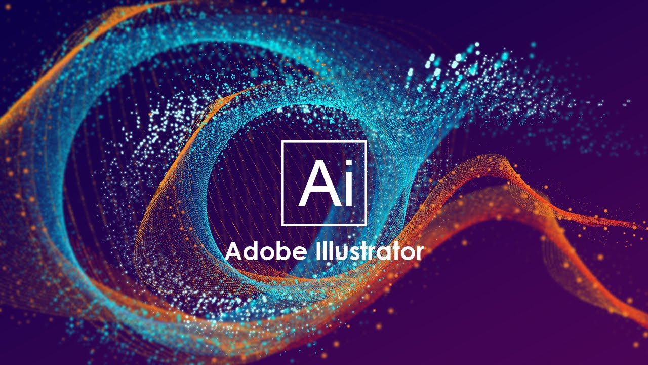 How to Make Vector Abstract Particles use Adobe Illustrator