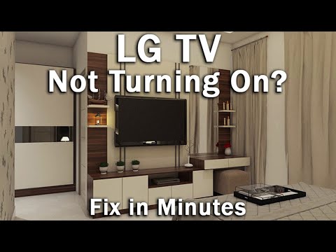 How to Fix Your LG TV That Won't Turn On - Do This Now