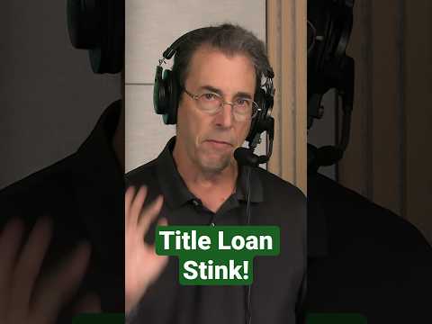 Stay away from #titleloans . Listen and learn what Clark suggests you do instead. #podcast