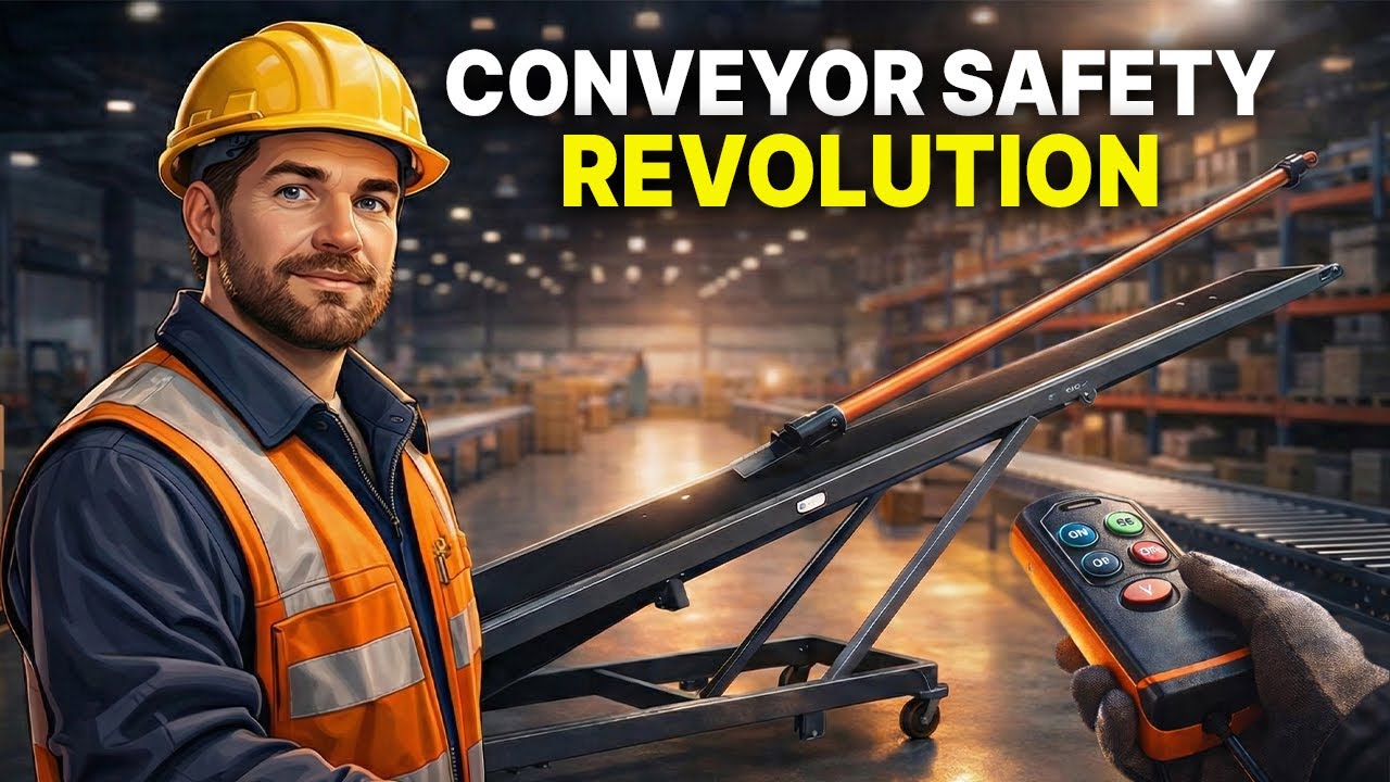 Revolutionize Conveyor Safety and Efficiency with Remote Switch Control Rod | Certified MTP