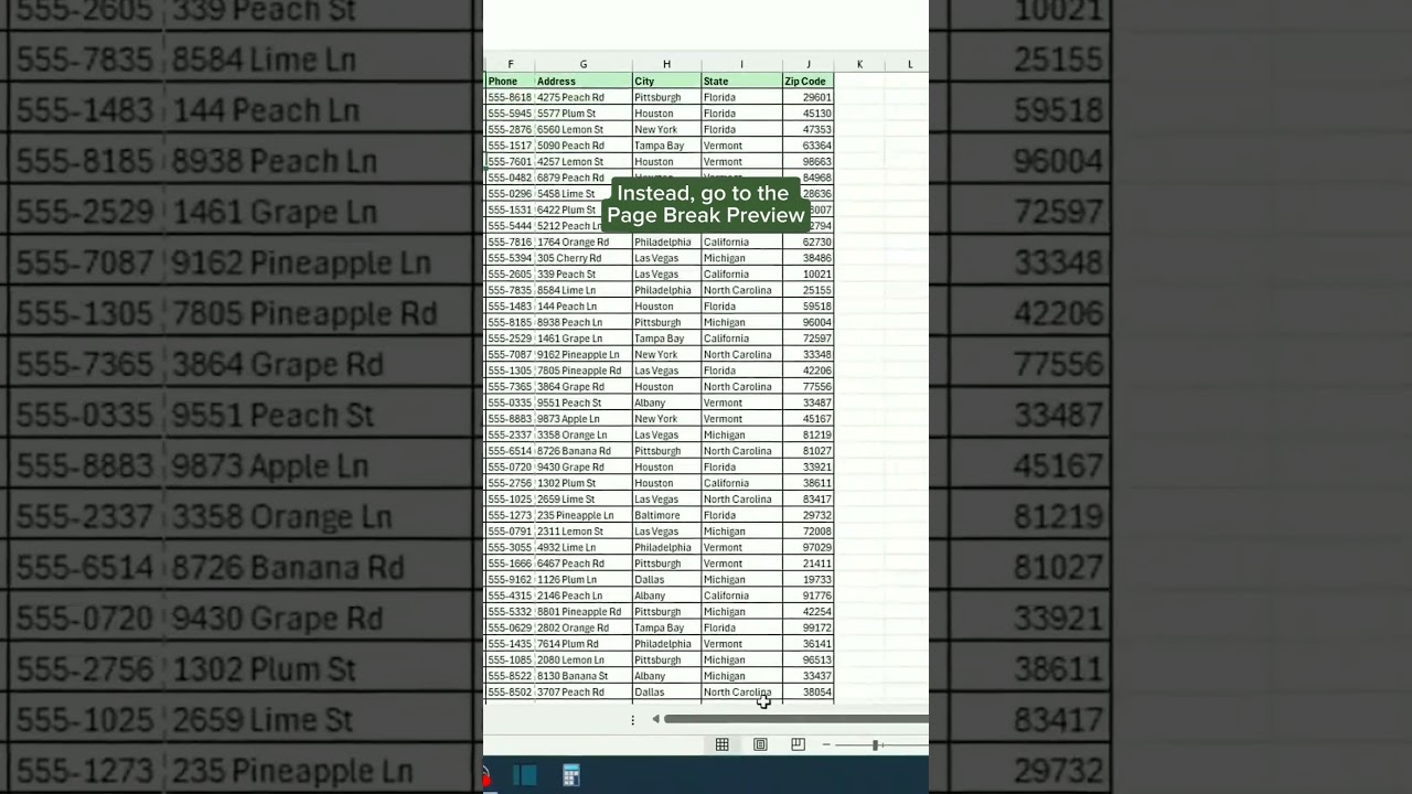 Print excel documents on one page instead of multiple pages in microsoft excel | #microsoftexcel