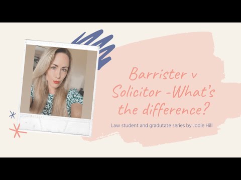 Barrister v solicitor - what’s the difference?