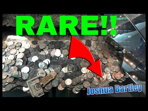 Amazing Rare find Inside Coin Pusher!! | Joshua Bartley