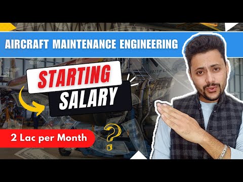 Starting Salary after AME Course || Aircraft Maintenance Engineer की Starting Salary कितनी होती है?