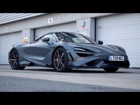 McLaren 765LT (Chicane Grey) - Exterior, Interior, Drive