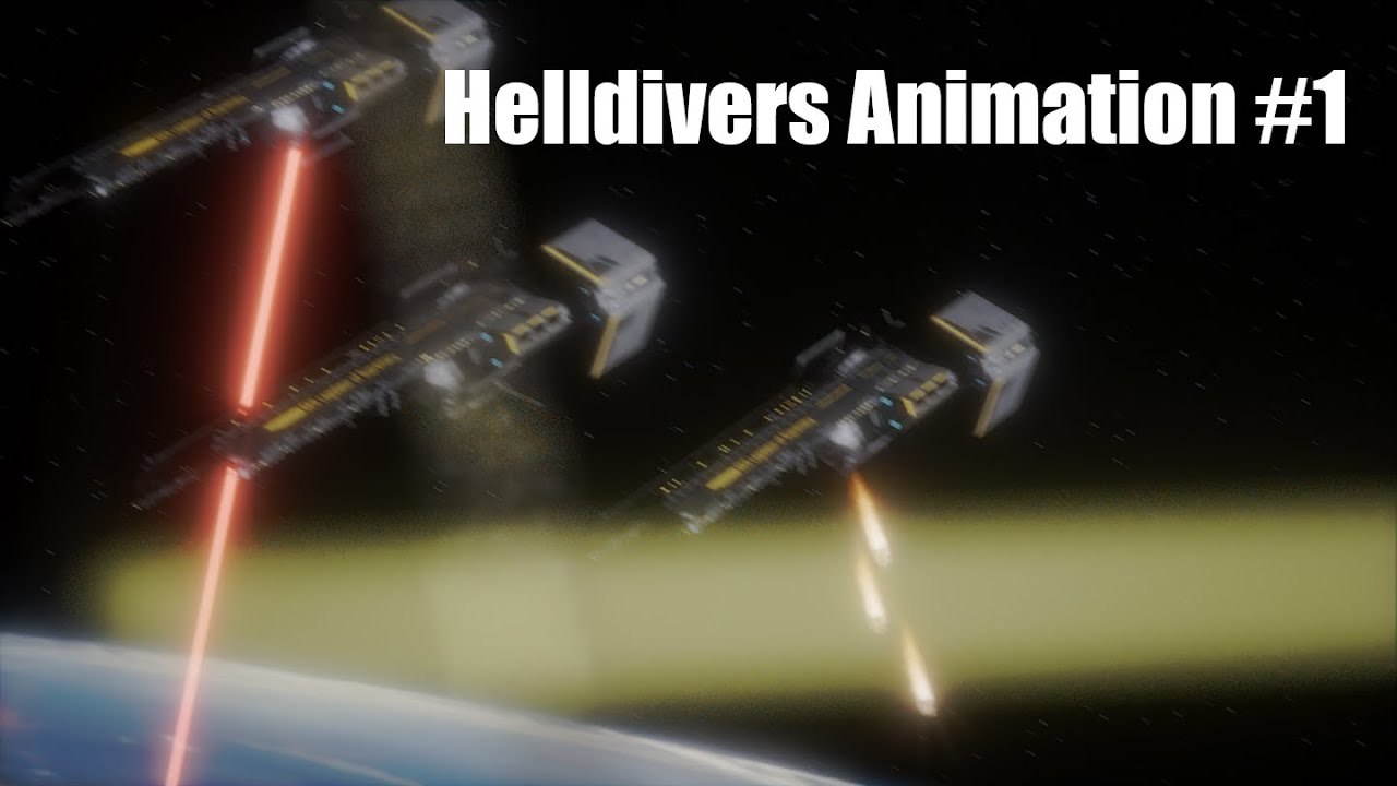 Helldivers 2 Hellpod Launch Animation Test