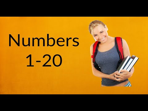 Numbers and the present tense | Senior English. Absolute beginners.