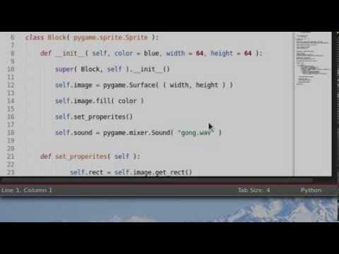 Learn Python pygame 09 Mouse Movement - Mind Luster