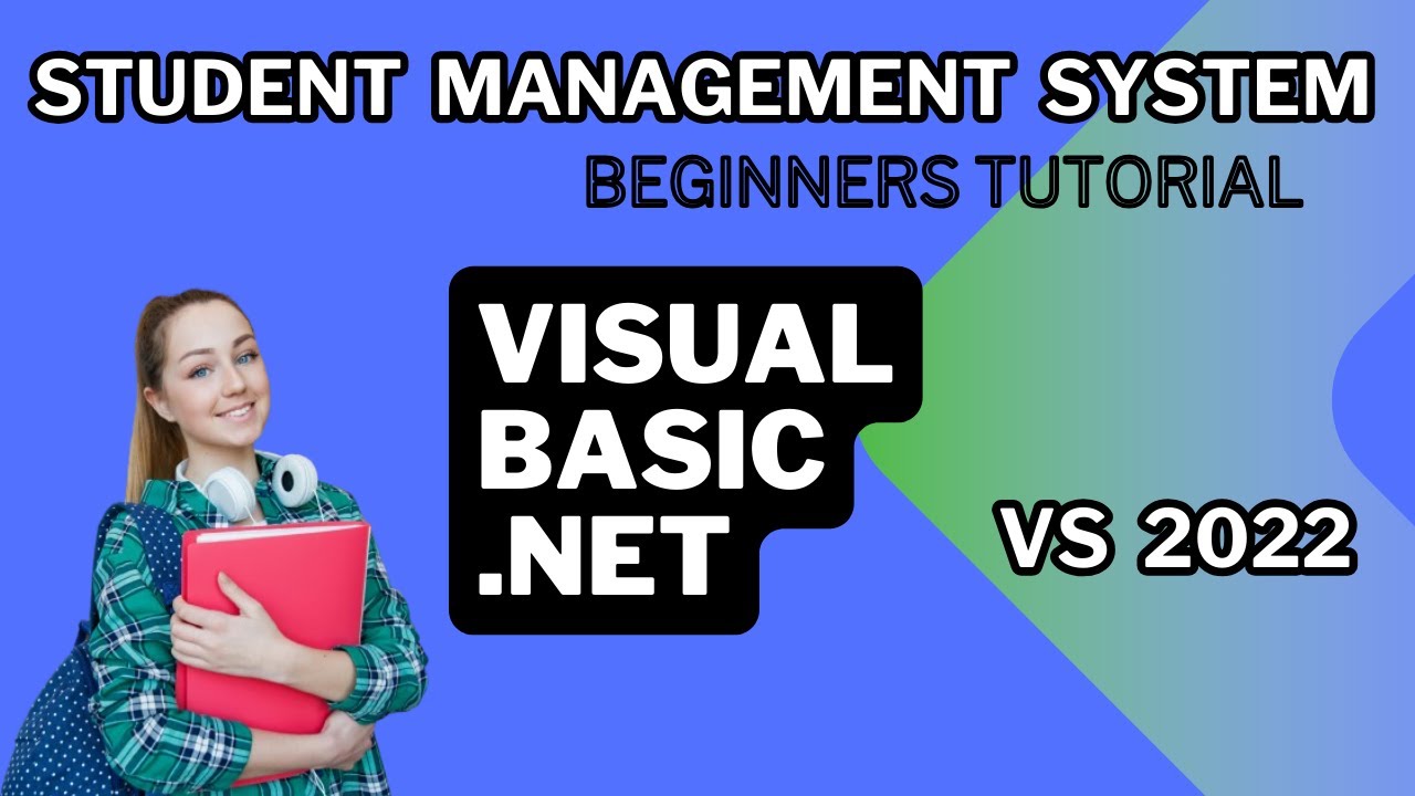 Student Management System Using VB.NET & SQL DB | VB.NET Full Project In VS 2022 With Source Code