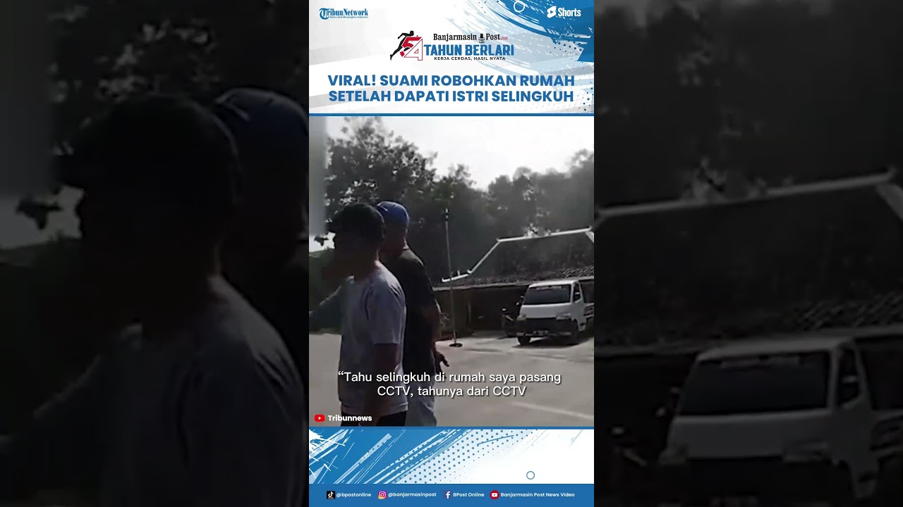 Viral! Suami Robohkan Rumah dengan Alat Berat Setelah Dapati Istri Selingkuh: Buktinya Terekam CCTV