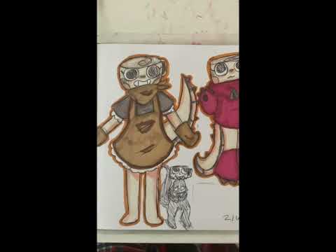 Drawings dandys world characters pt.4 SHELLY #art #wheelofnames #dandysworld #shelly