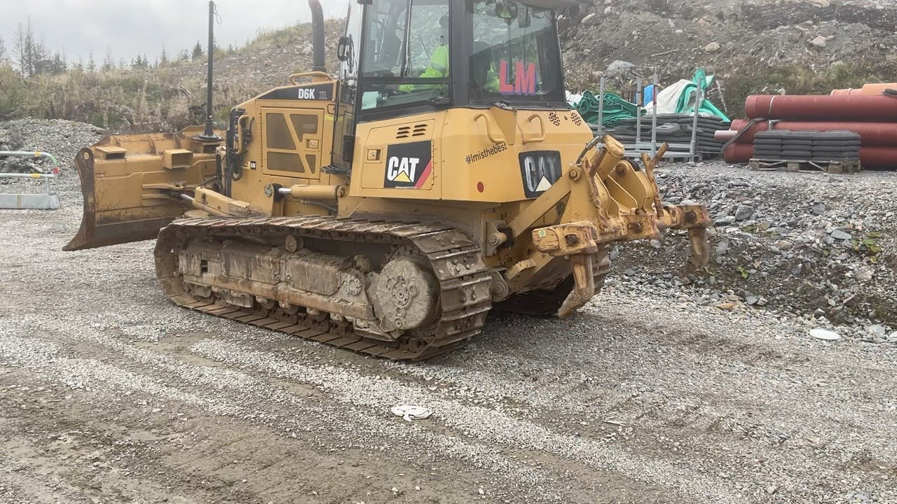Bandschaktmaskin CAT D6K XL, Skellefteå, Klaravik auktioner
