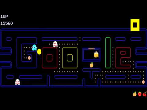 GOOGLE PACMAN FROM ELGOOG IM ONLINE PAC MAN