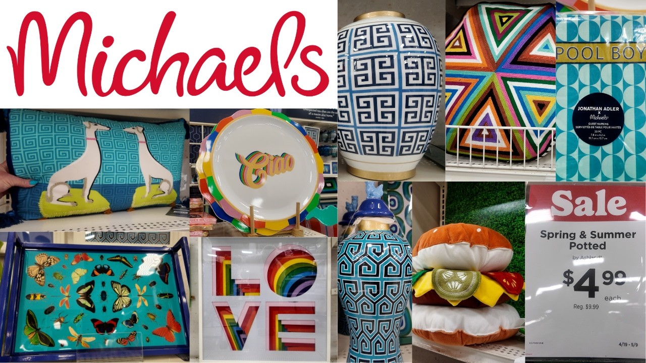 Michaels - New Colab With Johnathan Adler, Previous Collections 40% Off. More Wonderful Finds!