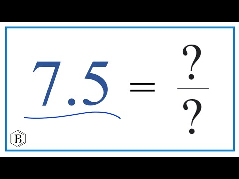 7.5 as a Fraction (simplified form)