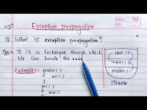 Learn Exception Propagation in Java | Learn Coding - Mind Luster