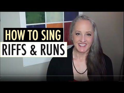 How to Sing Riffs & Runs - aka Fast Moving Passages, Coloratura