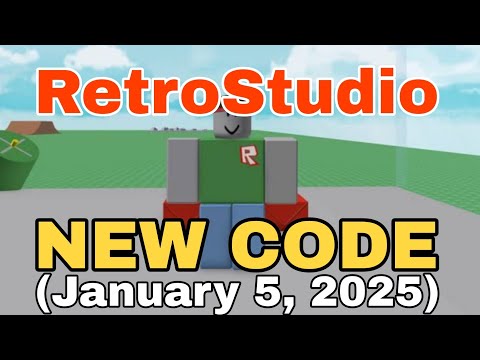 Roblox - NEW CODE FOR RetroStudio (January 5, 2025)
