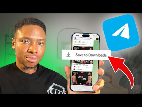 How to download private video from telegram on Iphone