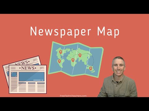 Newspaper Map - Find and Read Newspapers Published Around the World