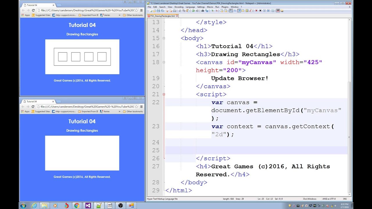 C04   Drawing Rectangles