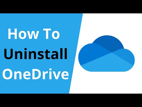 How To Uninstall Microsoft OneDrive App In Windows 10
