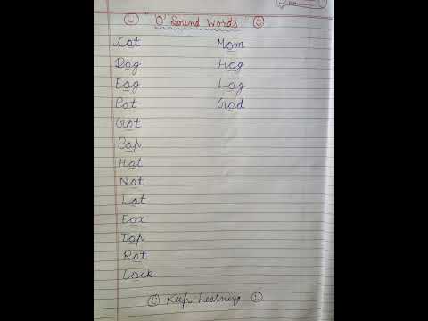 o sound words | o vowel sound | vowels