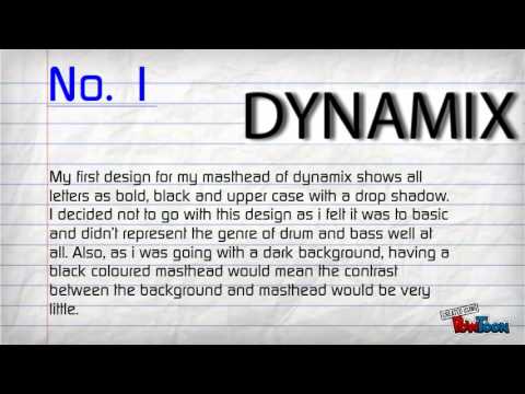 Masthead designs
